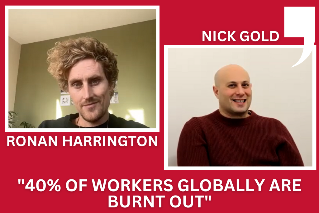 "40% of Workers Globally are Burnt out" Ronan Harrington, In ...